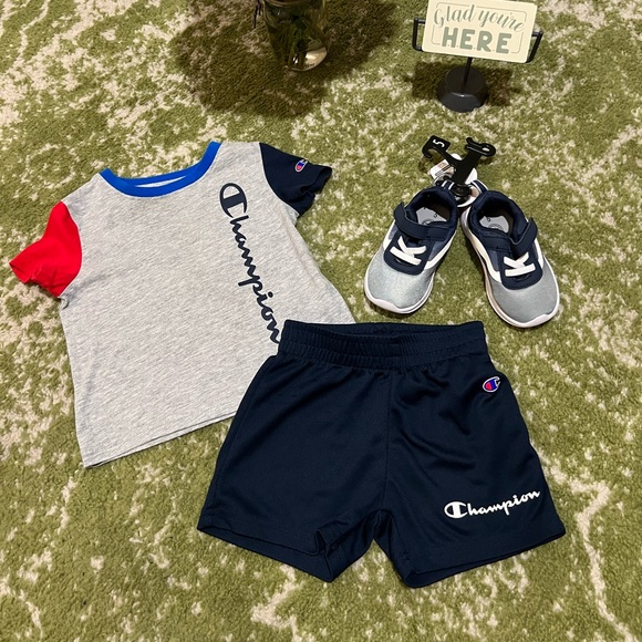 Champion | Matching Sets | Champion Toddler Outfit And New Shoes | Poshmark